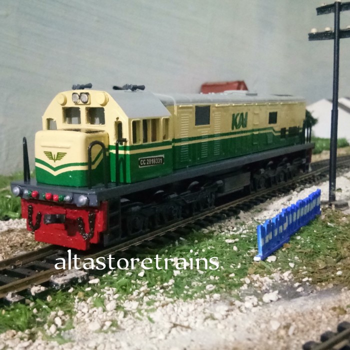 Jual New Miniatur Kereta Api Cc201 Pjka Logo Kai Bisa Sameday | Shopee ...