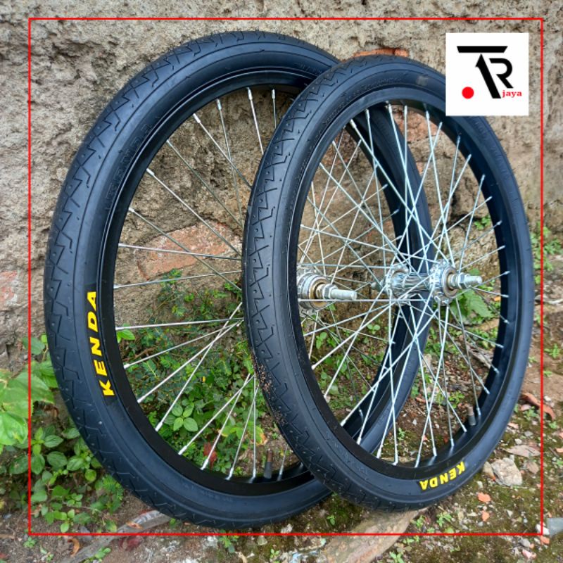 Jual Roda sepeda 20in / Roda sepeda 20 x 1.75 siap pakai produk set ...
