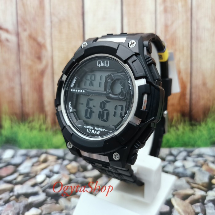 Jual Ori QQ Qq Digital Jam Tangan Pria Hitam M125J001Y Original ...