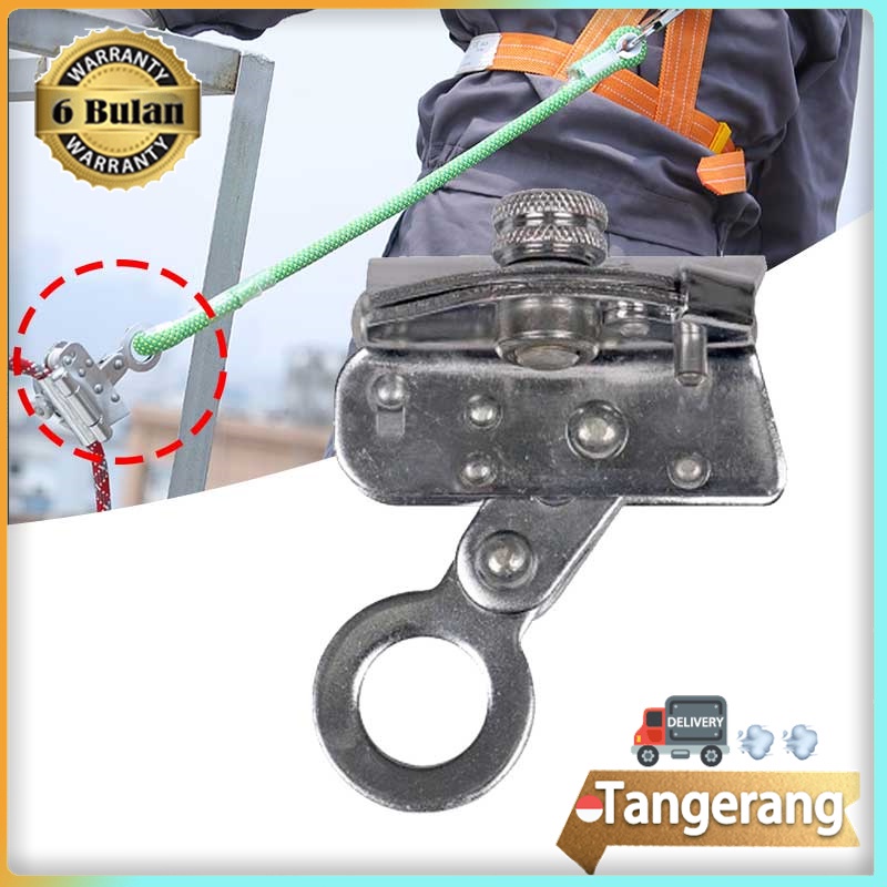 Jual 25kN Safety Rock Climbing Arborist Rappel Rope Grab Protecta for ...