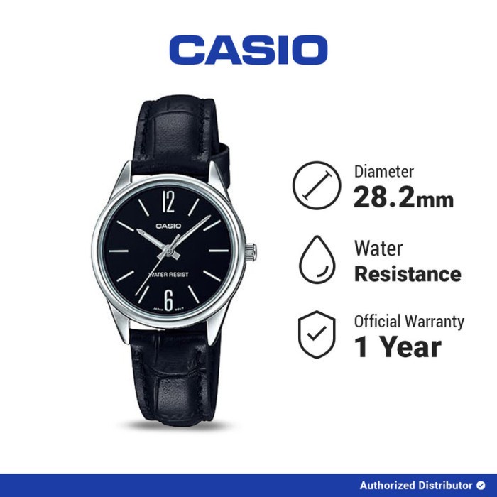 Jual Casio Jam Tangan Wanita LTP-V005L-1BUDF | Shopee Indonesia
