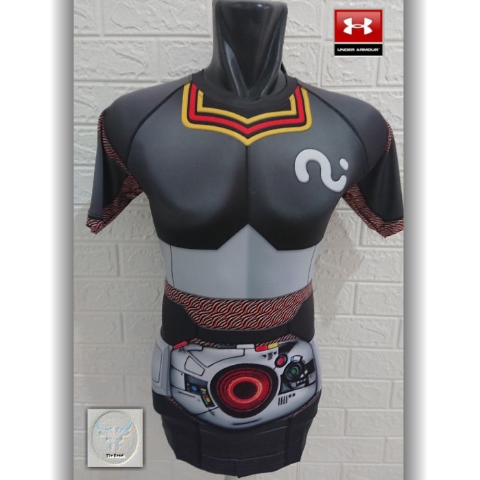 Jual Baju Kamen Rider Black Kaos Ksatria Baja Hitam Clasic Body Fit ...