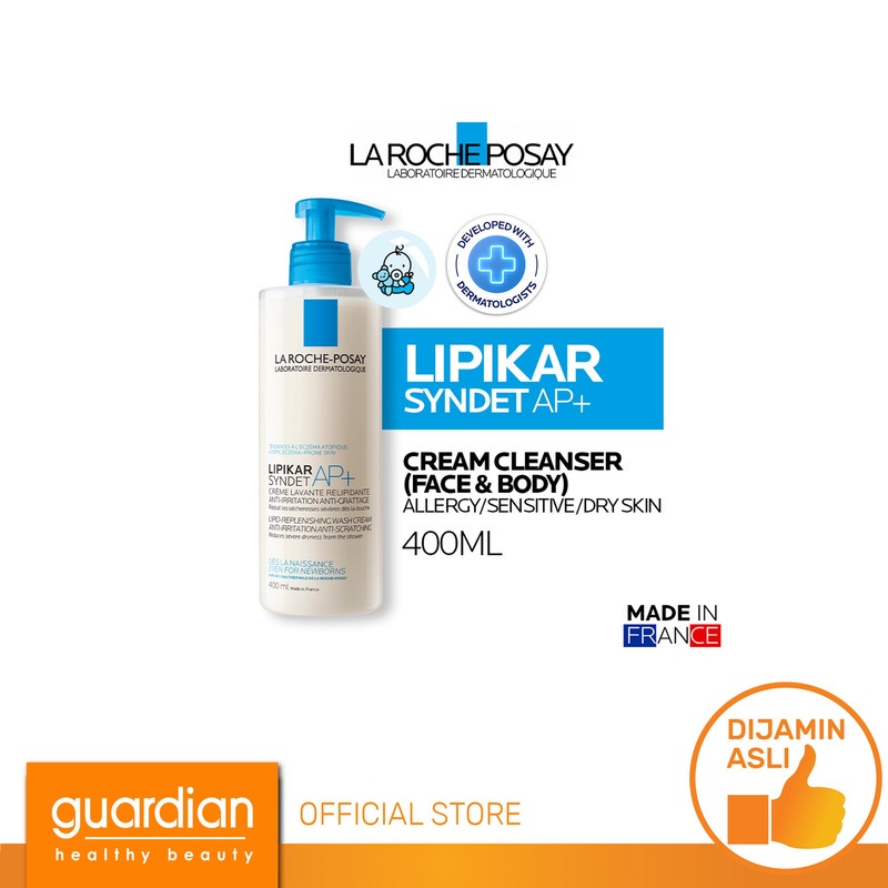 Jual La Roche Posay Lipikar Syndet AP+ Cleanser 400ml | Shopee Indonesia