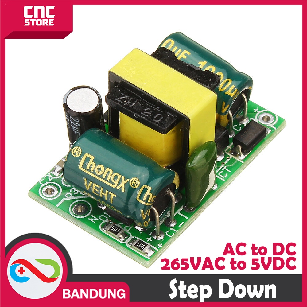 Jual AC-DC 85-265VAC TO 5VDC 700MA 3.5W SWITCH POWER SUPPLY MODULE STEP ...