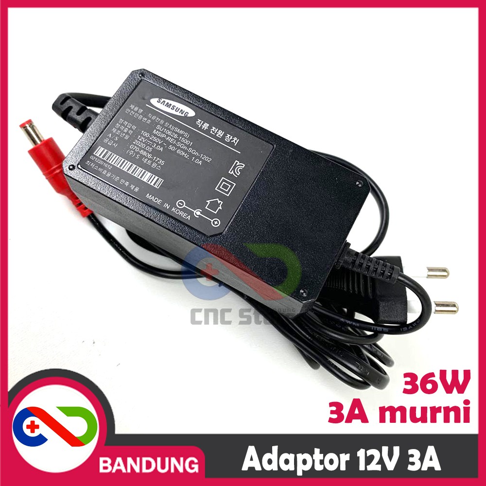 Jual ADAPTOR 3A 12V MURNI 3A MERK SAMSUNG KOREA | Shopee Indonesia