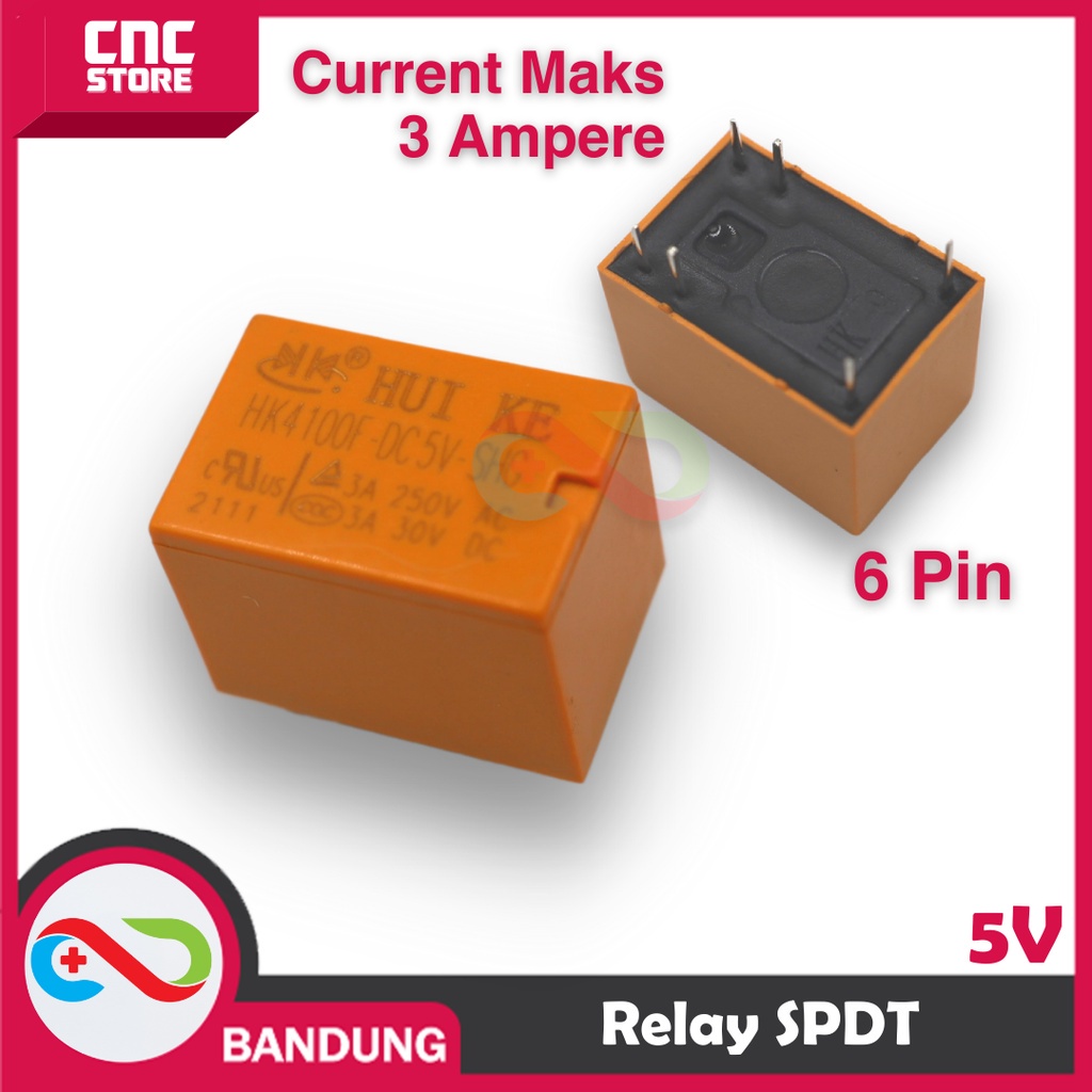 Jual RELAY SPDT 1 CHANNEL 5V JRC-21F 250VAC 30VDC 3A | Shopee Indonesia