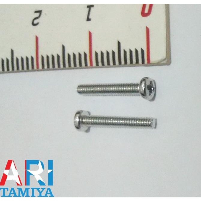 Jual Gratis Ongkir BAUT / SCREW M2 10MM KEPALA BULAT Limited Edition ...