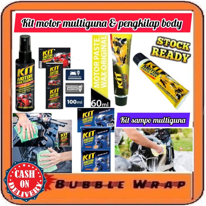 Jual Kit Motor Multiguna spray Pump 100 ml Kit Semprot Pengkilap Body ...