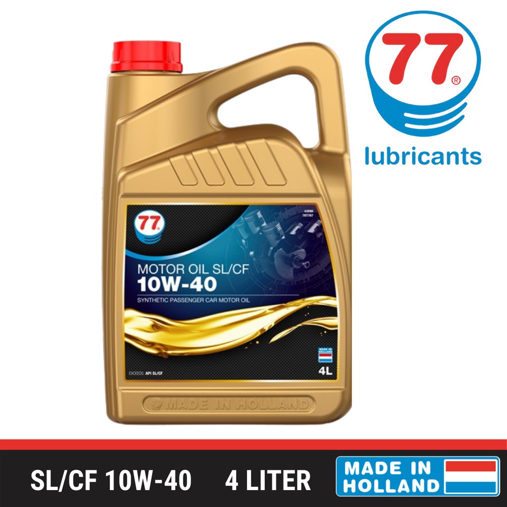 Jual OLI MESIN 77 SL/CF 10W-40 (4 LITER) | Shopee Indonesia