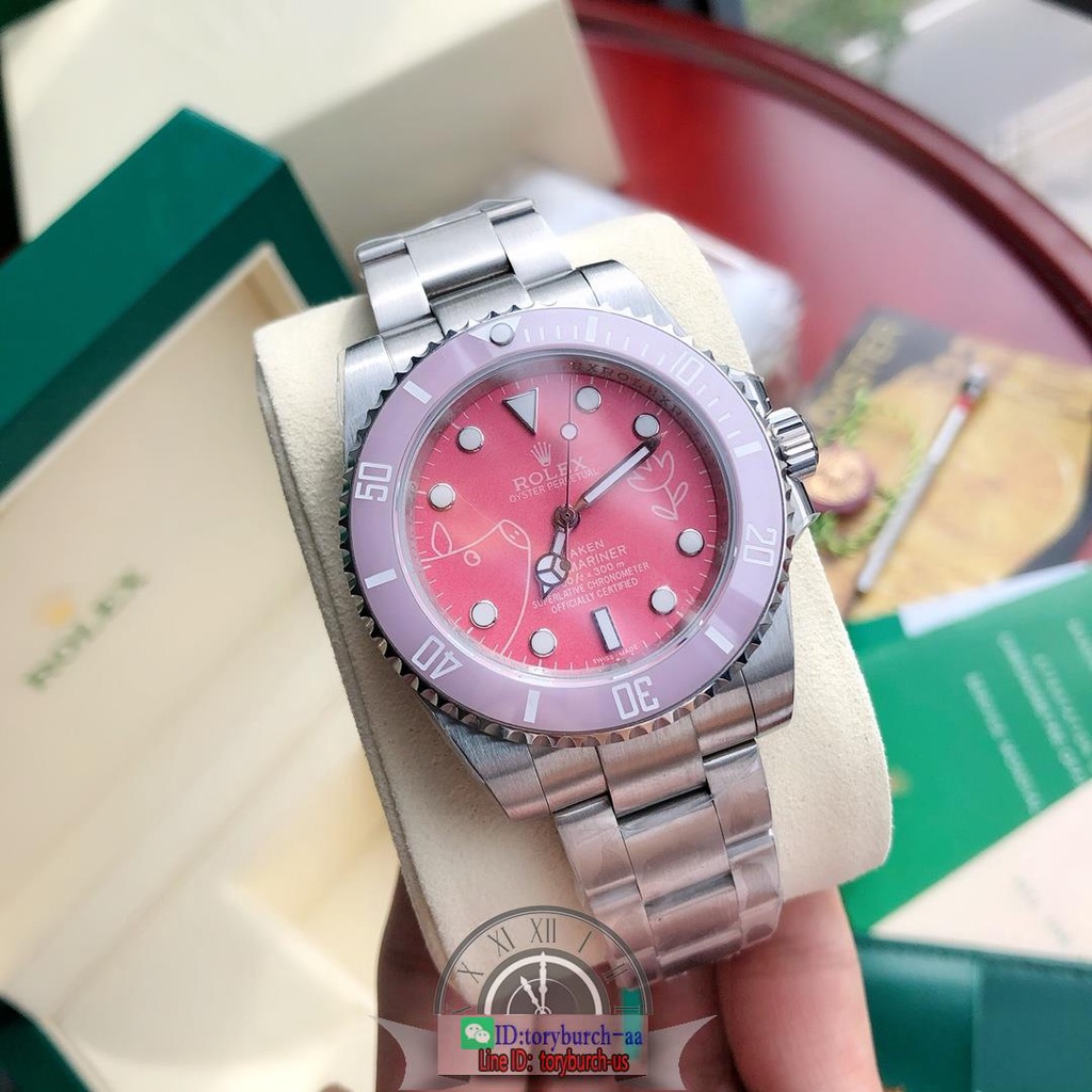 Jual Rolex Blaken woman's automatic mechanical watch versatile runway ...