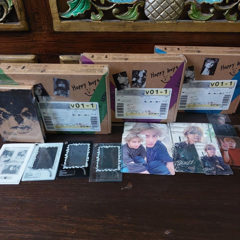 Jual (baca deskripsi) READYSTOCK ALBUM V TAEHYUNG LAYOVER + POB WEVERSE ...