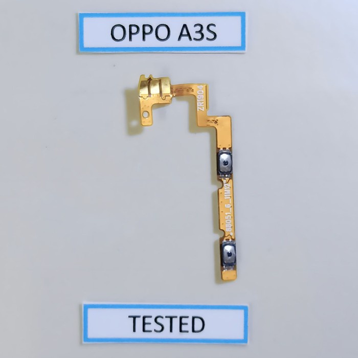 Jual Flexible Vollume Oppo A3S CPH 1853 Original Copotan | Shopee Indonesia