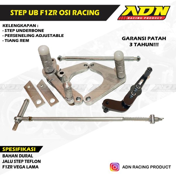 Jual Paket Step Osi Underne Dural V Besar F1Zr | Shopee Indonesia