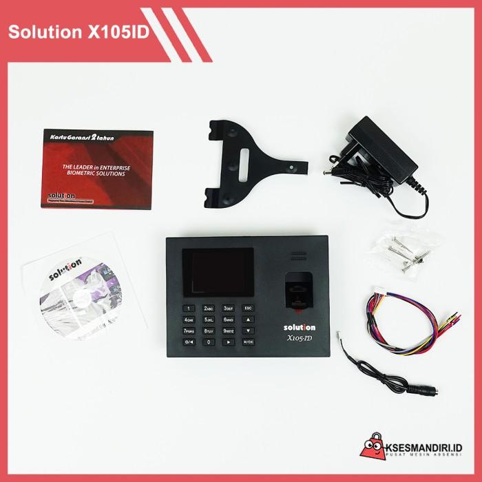 Jual Mesin Absensi Fingerprint Solution X105-Id | Shopee Indonesia