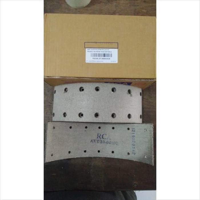 Jual Kampas Rem Lining Brake Depan Dutro Rino HT RCA 47441-1520 Set ...