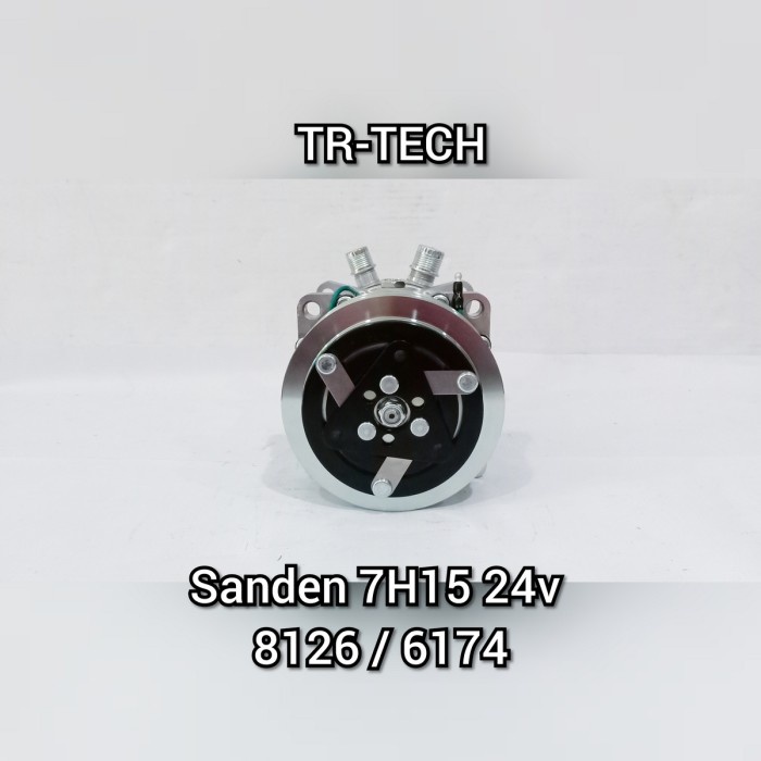 Jual Compresor Kompresor SANDEN 7H15 - 8126 24V - 12 VOLT 6174 SANDEN ...