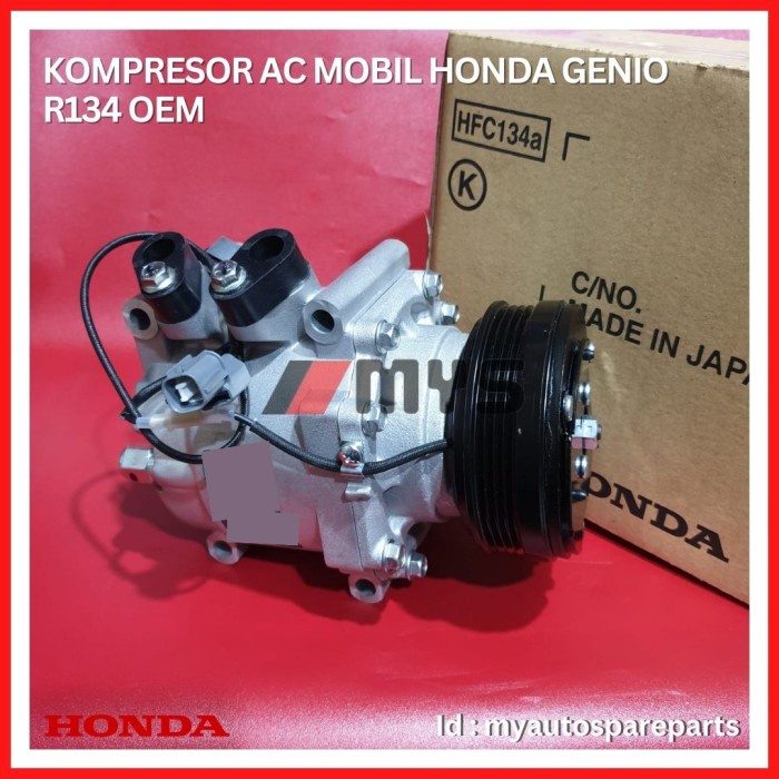Jual COMPRESSOR AC Mobil HONDA Genio R134 KOMPRESOR GENIO OEM HONDA ...