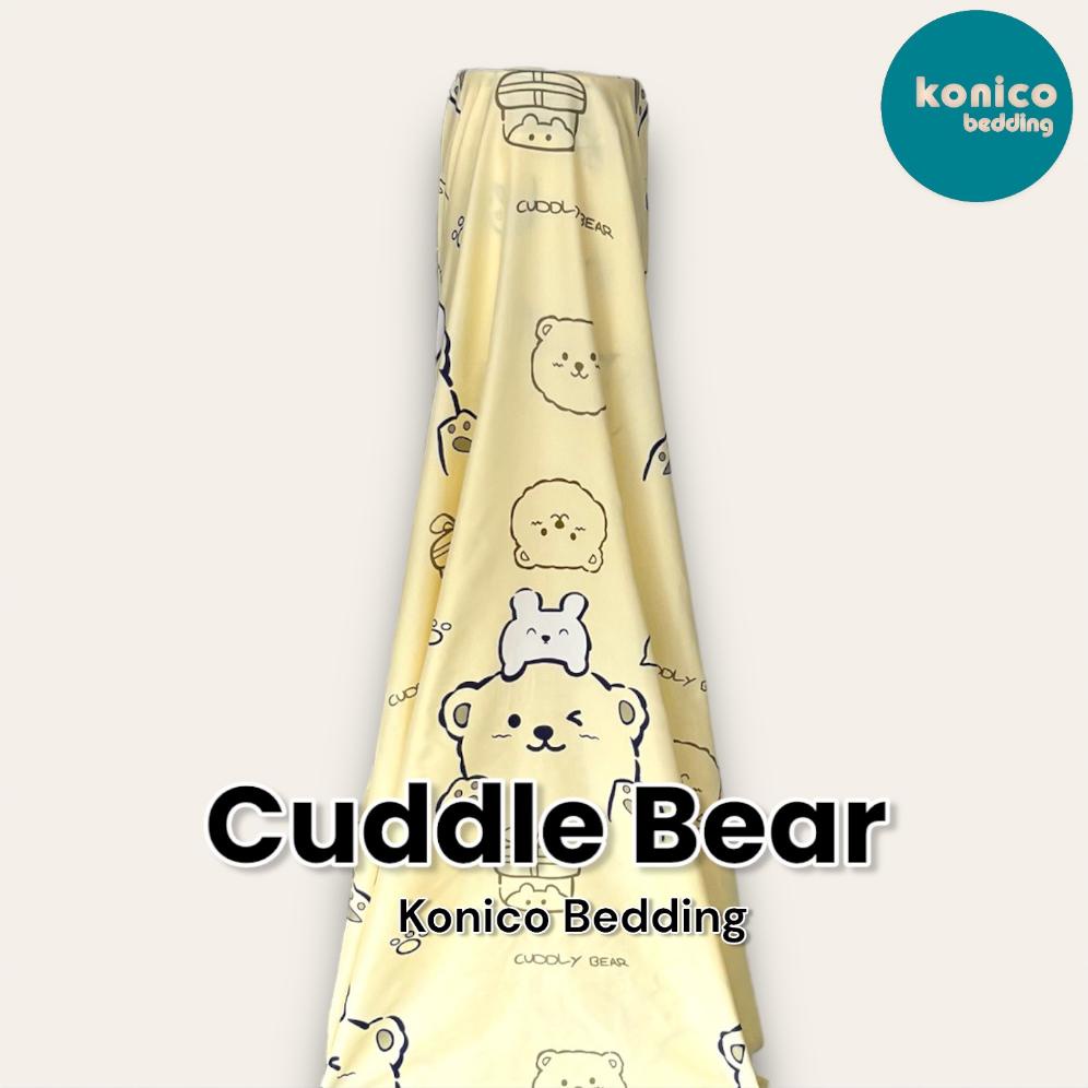 Jual Konico Bahan Kain Sprei Bahan Katun Halus Motif Cinnamon Roll Anak Meteran ( Kain Meteran ...