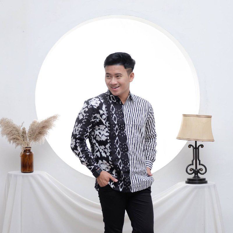Jual Kemeja Lurik / Baju Lurik / Kemeja Lurik Kombinasi / Batik Pria ...