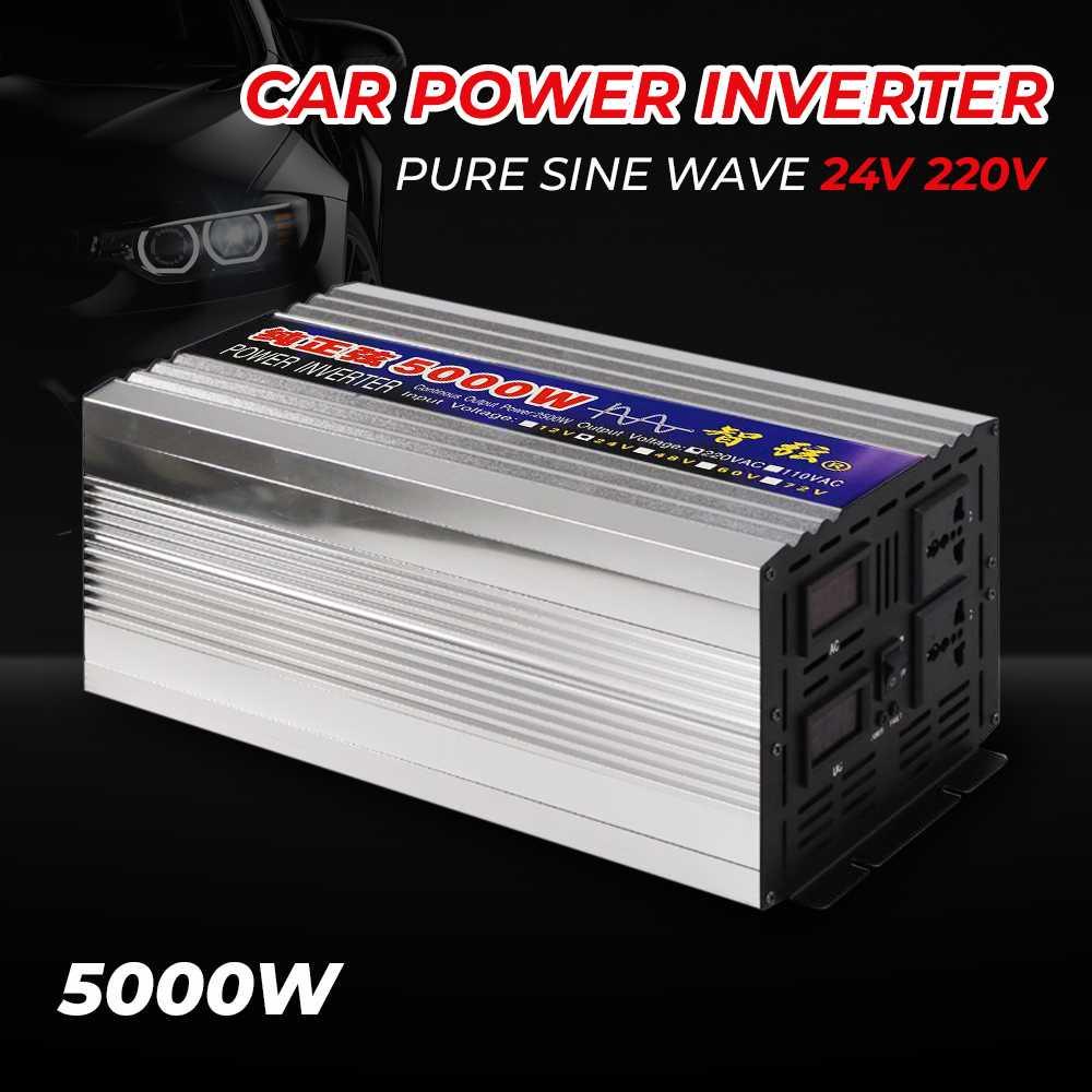 Jual Car Power Inverter Pure Sine Wave 24V 220V 5000W - ZX-5000W ...