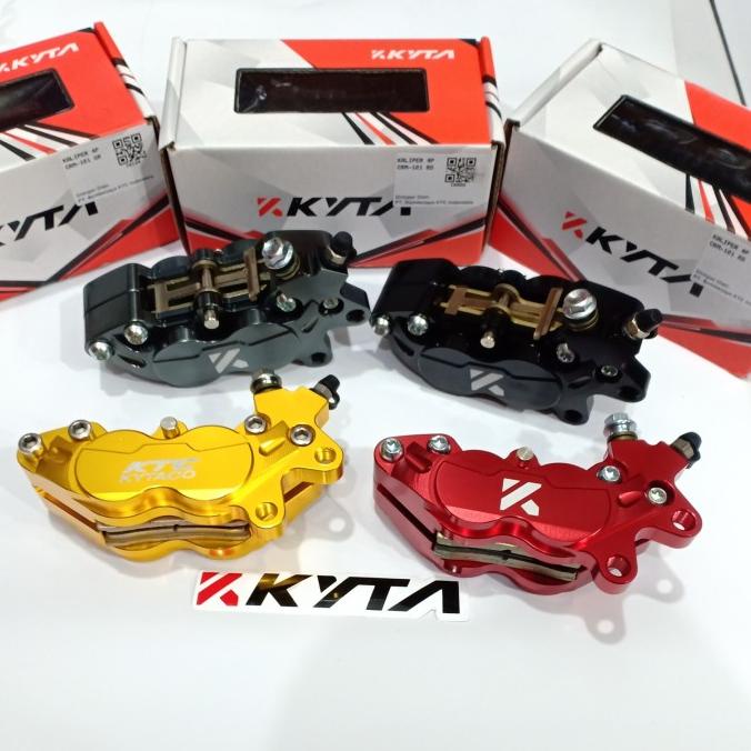 Jual kaliper ktc kytaco crm 4 piston besar/ kepala babi ktc 4p universal | Shopee Indonesia