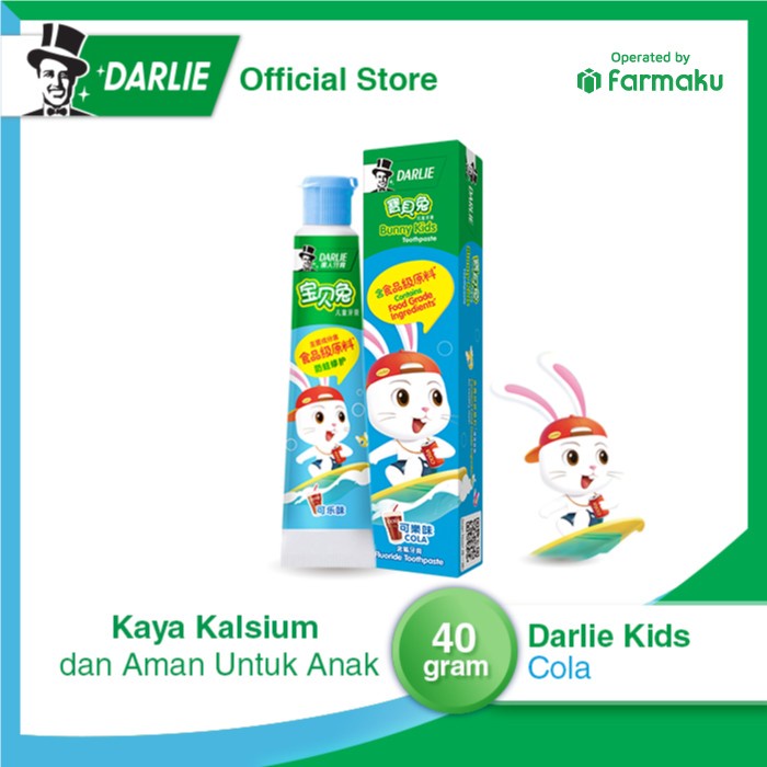 Jual Darlie Kids Toothpaste Cola 40Gr | Shopee Indonesia