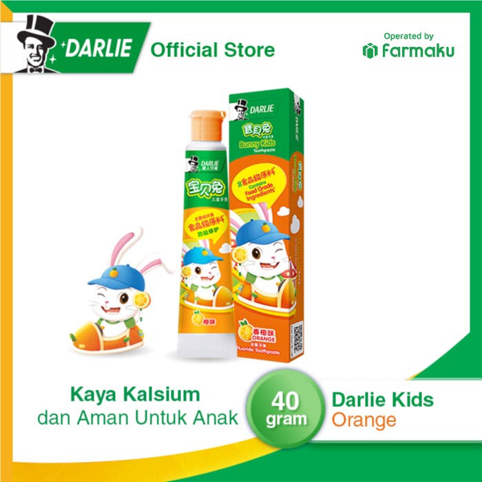 Jual Darlie Kids Toothpaste Orange 40Gr | Shopee Indonesia