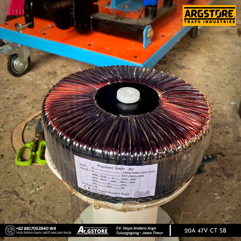 Jual Trafo toroid donat 20A 47V CT BTL Balap | Shopee Indonesia