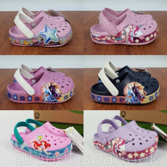 Jual Crocs Anak Fun Lab/Sandal Anak/Sandal Bakpao | Shopee Indonesia