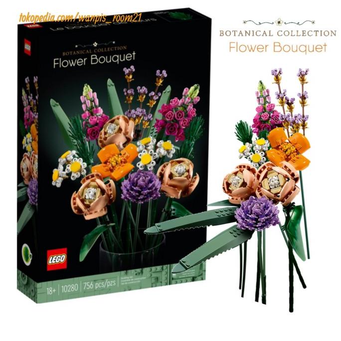 Jual LEGO 10280 Flower Bouquet - Lego Botanical Collection, Lego ...