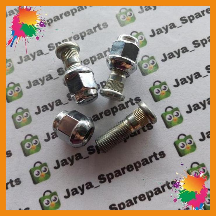 Jual baut mur roda honda jazz brio city freed mobilio asli original ...