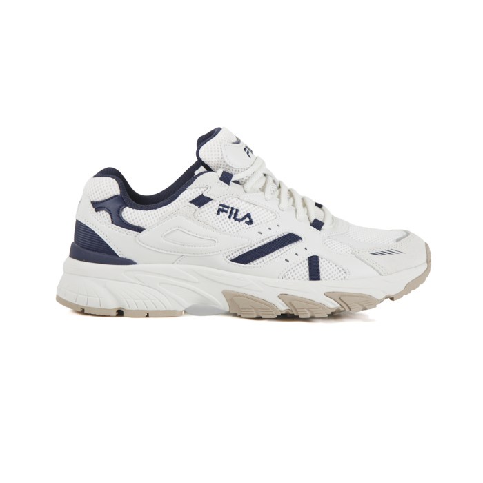 Jual FILA Sepatu Pria Rayunite - White/White/Navy | Shopee Indonesia