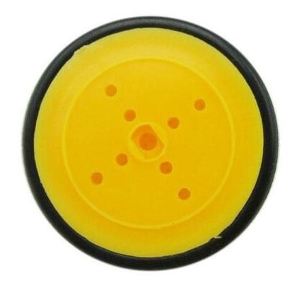 Jual ;&&&&] Roda karet / roda robot / flywheel line follower | Shopee ...