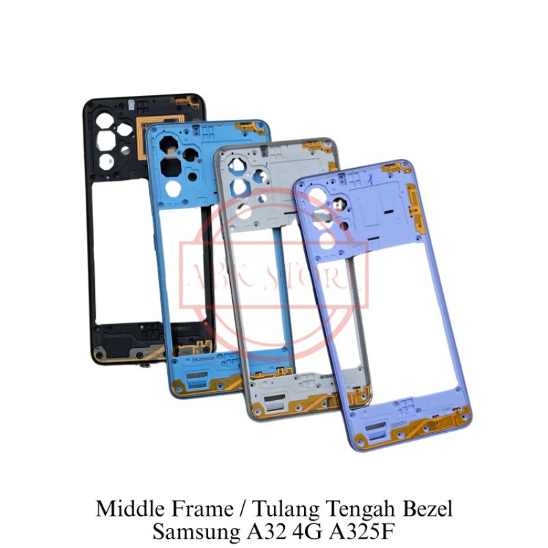 Jual Middle Frame - Tulang Tengah Bezel Samsung Galaxy A32 4G A325F ...