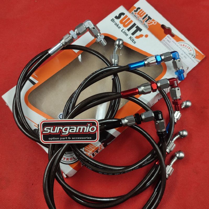 Jual Selang rem swits fitting stainless thailand | Shopee Indonesia