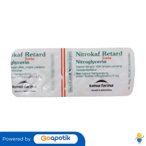 Jual NITROKAF RETARD FORTE STRIP 10 KAPSUL | Shopee Indonesia