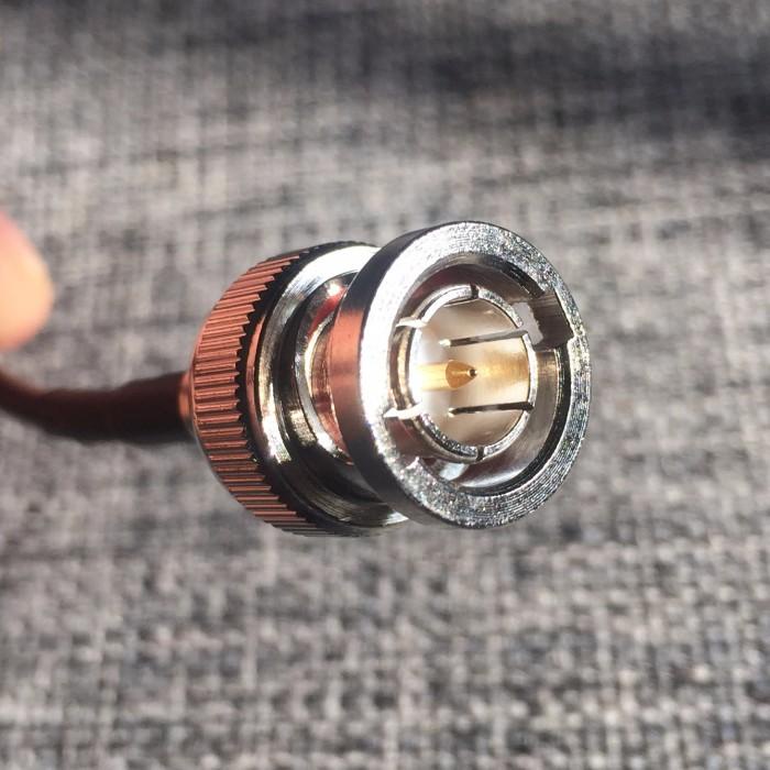 Jual Kabel Sdi Bnc (30 Cm) Bnc To Bnc Straight-Elbow 50 Ohm | Shopee ...