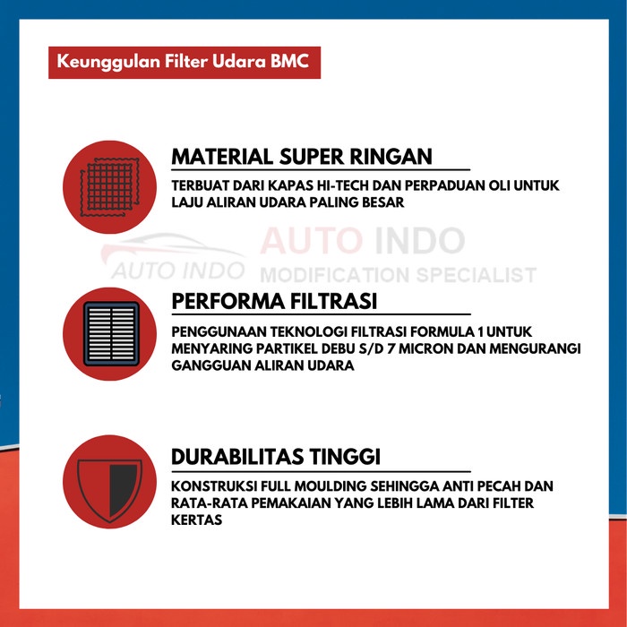Jual Cod - Filter Mobil Udara Mazda Cx30 Filter Bmc Fb01104 Ori Kode ...