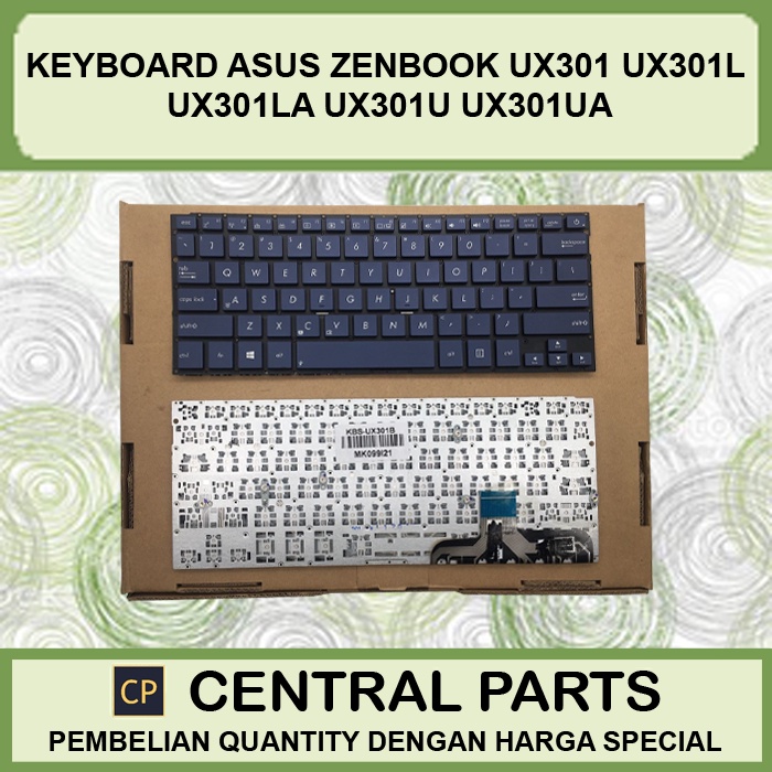 Jual Keyboard Laptop Asus Zenbook UX301 UX301L UX301LA UX301U UX301UA ...