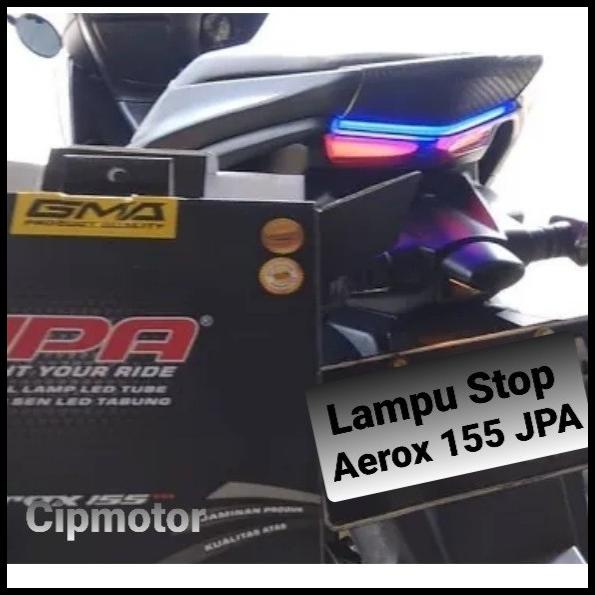Jual TERBARU LAMPU LED STOP REM BELAKANG SENJA SEIN 3 IN 1 YAMAHA AEROX ...