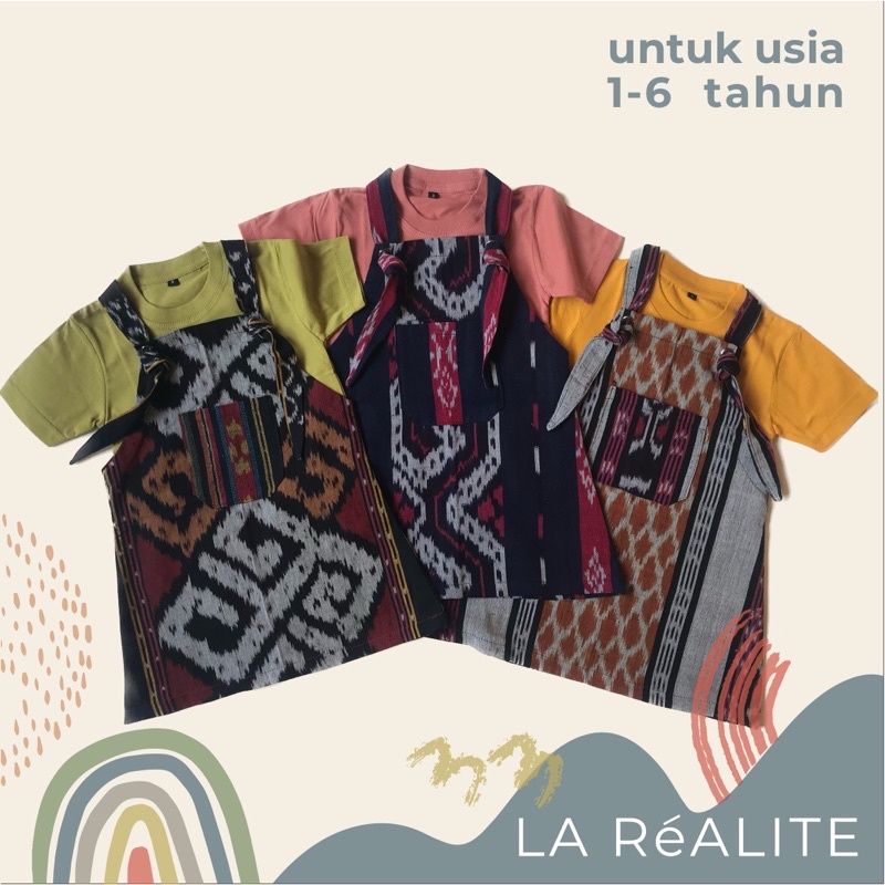 Jual LA RéALITE - RASUNA OVERALL SET - BAJU TENUN BATIK BAJU KODOK ...