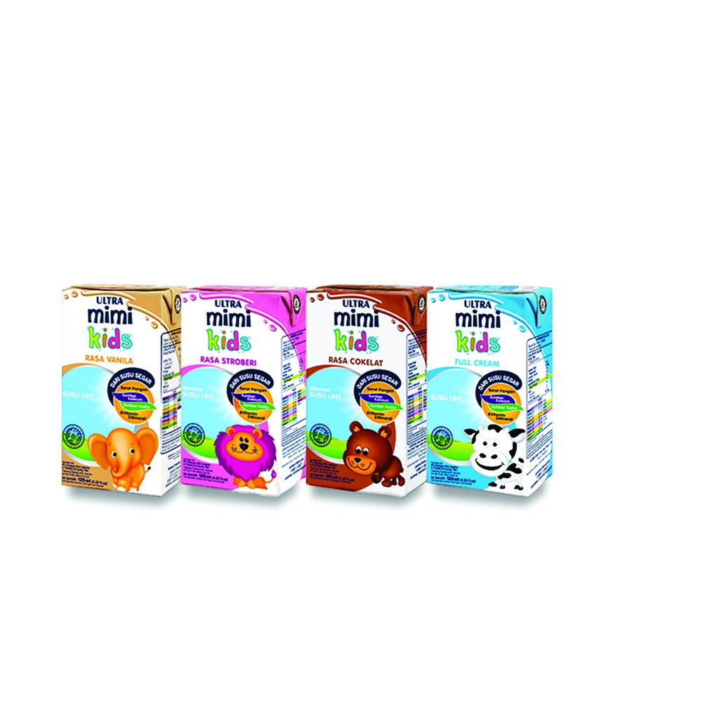 Jual Susu UHT Ultra Milk Mimi Kids 125ml | Shopee Indonesia