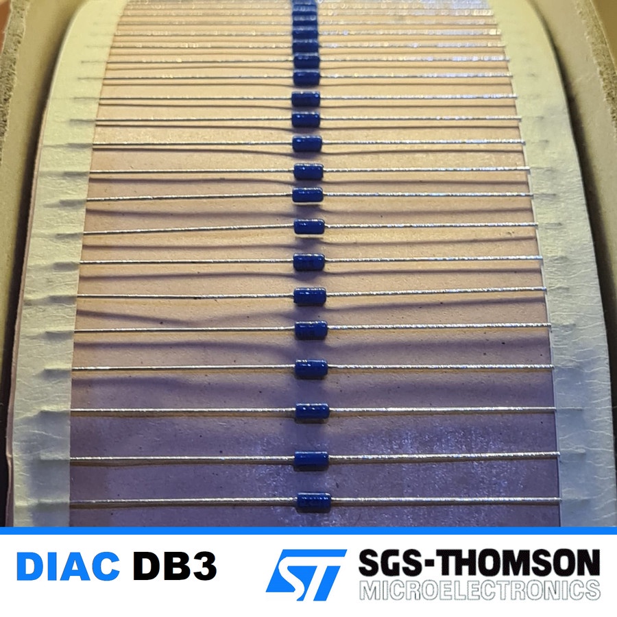 Jual DB3 DO-35 DIAC Trigger Diode Dioda Renceng DB-3 AC Dimmer Lampu ...