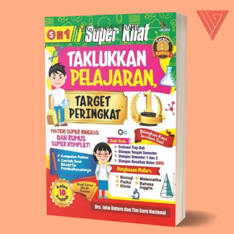Jual Iyig - Buku Super Kilat Taklukkan Pelajaran, Target Peringkat 1 Kelas 10 Sma/Ma - Laksana ...