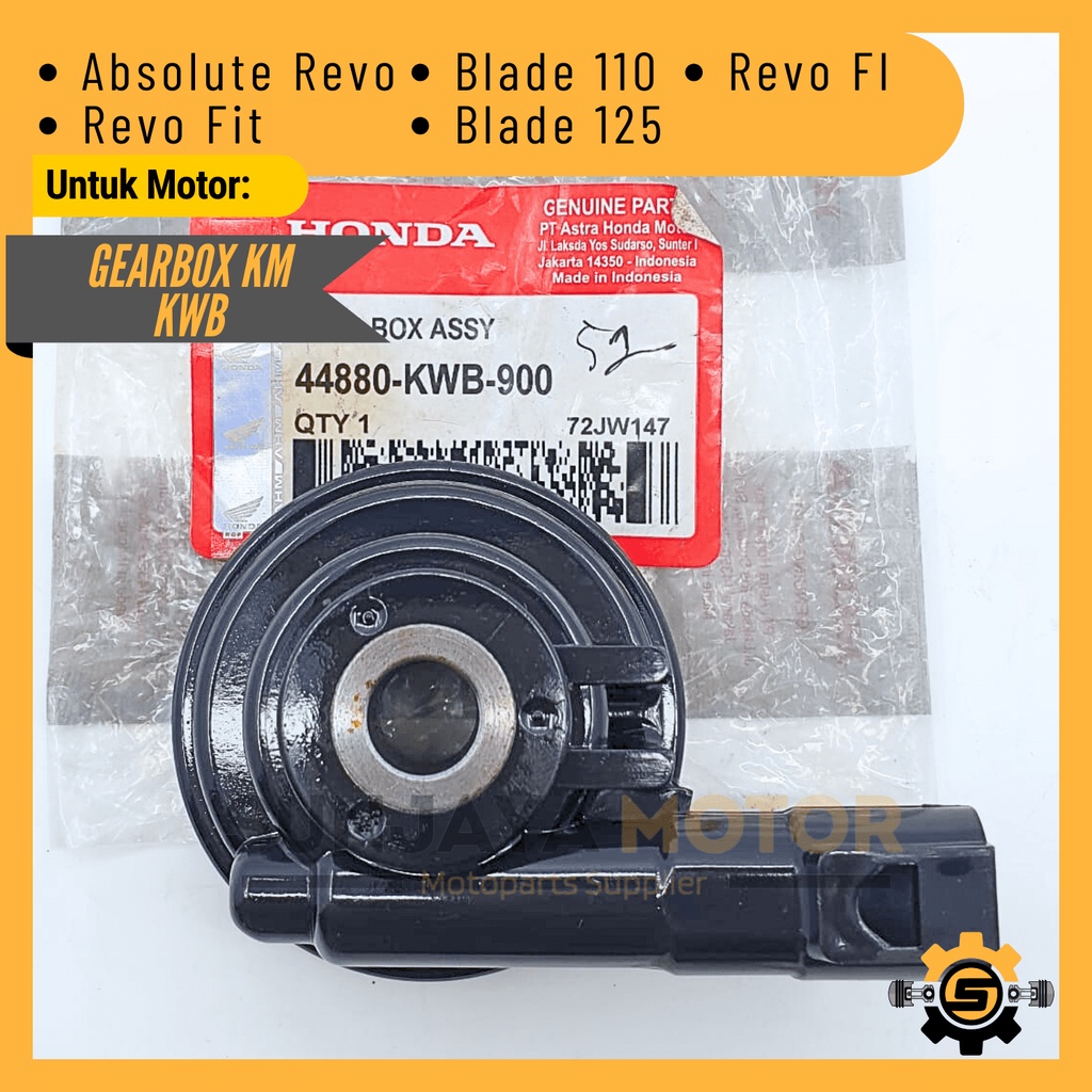 Jual Gearbox KM Speedometer KWB Girbox KM Original Honda Blade 110 ...