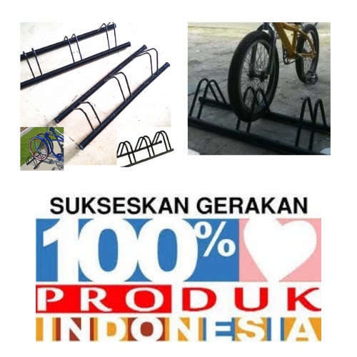 Jual Jual Bike Stand Parkir Sepeda 3 Standar Untuk 3 Sepeda 113112 ...