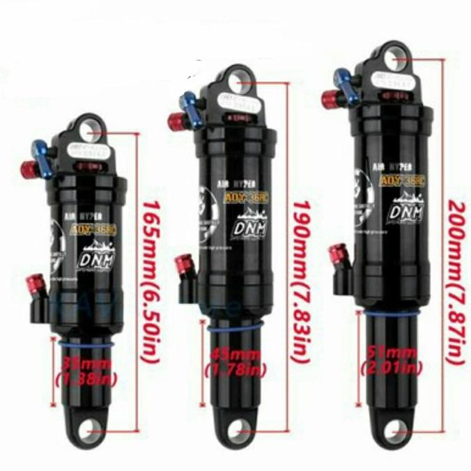 Jual SHOCK BELAKANG SEPEDA DNM SUSPENSI REAR SHOCK MTB ANGIN LOCK ...