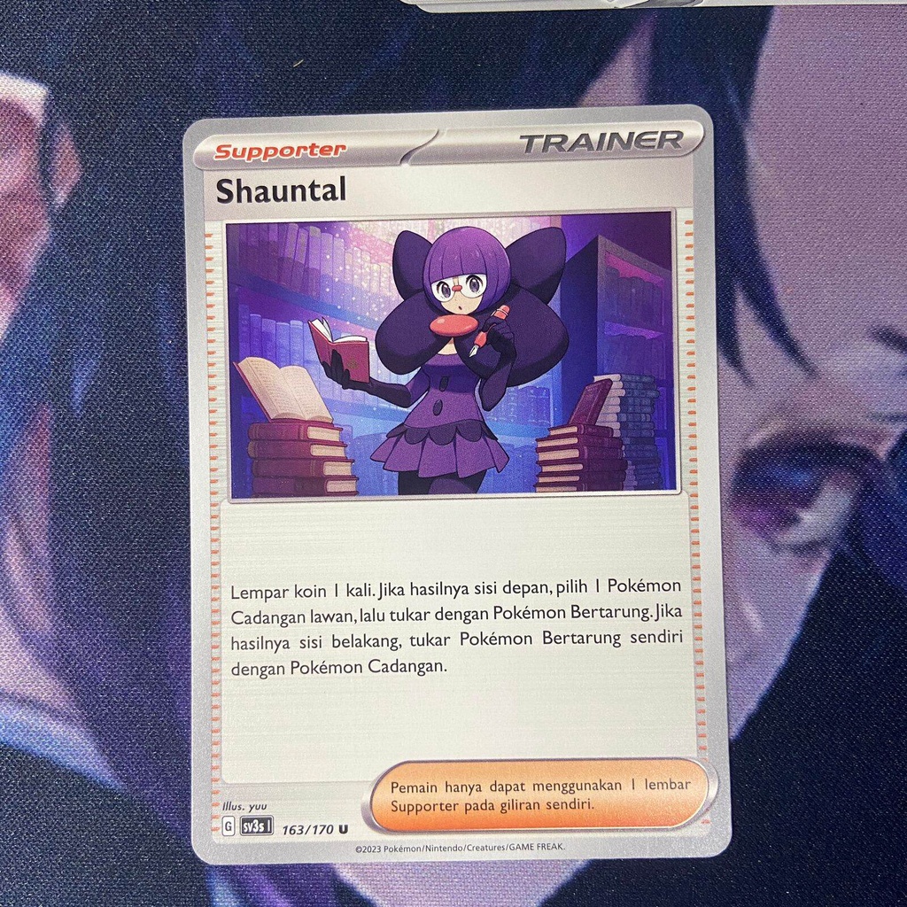 Jual pokemon (ID) shauntal - Regulasi G - NO FOIL | Shopee Indonesia