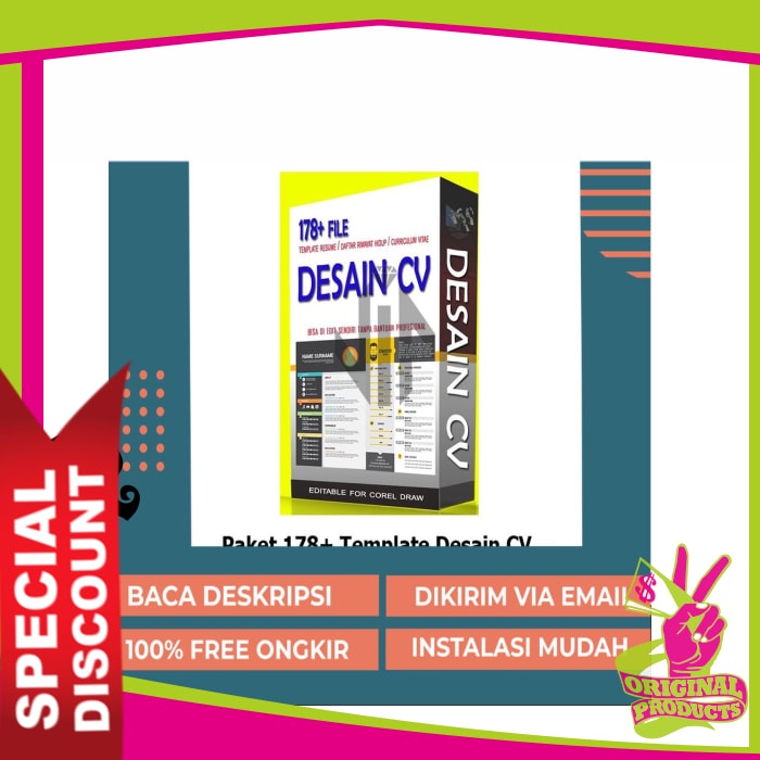 Jual PROMO BUNDLE 178+ TEMPLATE DESAIN CV CURRICULUM VITAE LAMARAN KERJA RESUME DAFTAR RIWAYAT ...