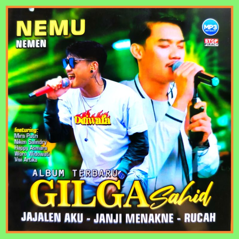 Jual Kaset MP3 Audio Musik 103 Lagu Dangdut Jingkrak GILGA SAHID Album ...